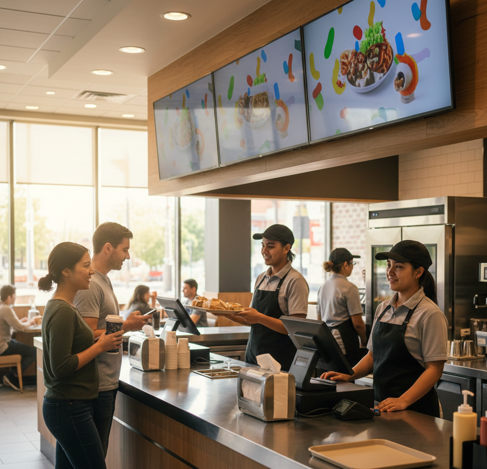 Digital Signage for Restaurants | 2026 White Paper Insights to Watch