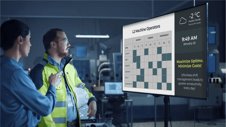 The Ultimate Guide to Digital Signage for Manufacturing