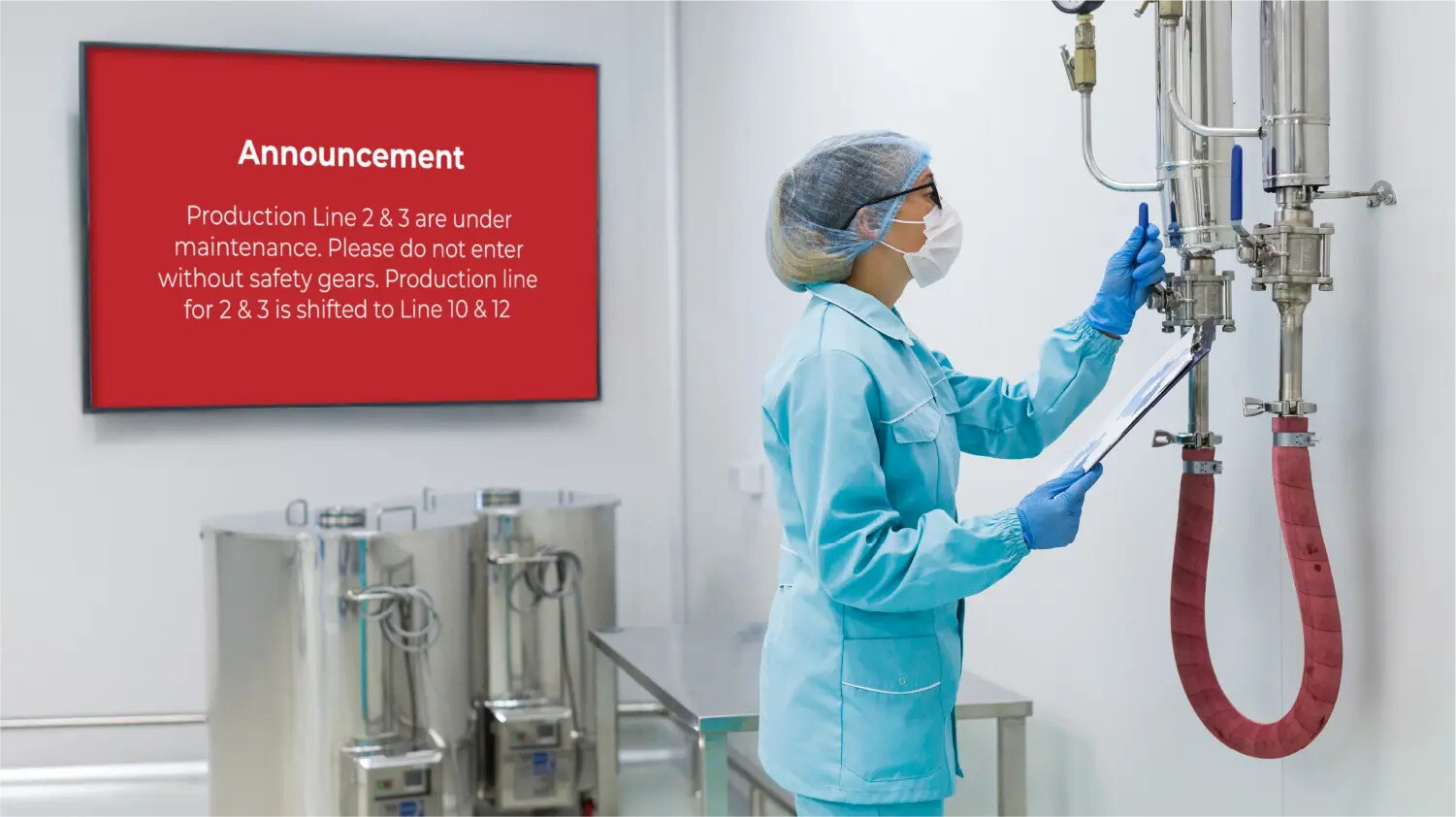 How Digital Signage Transforms Real-Time Production Tracking in ...