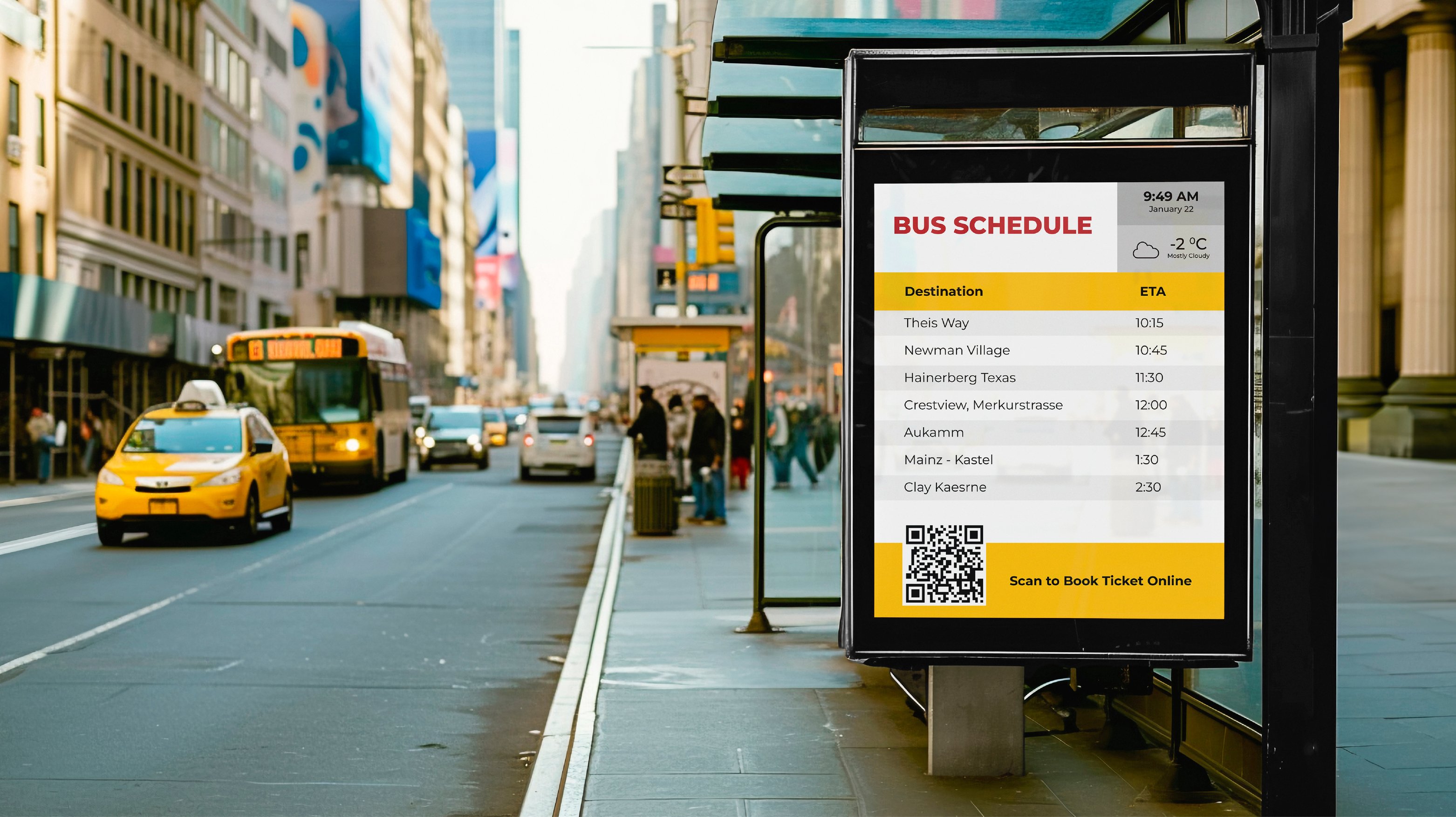 How Digital Signage is Shaping the Smart Cities of Tomorrow